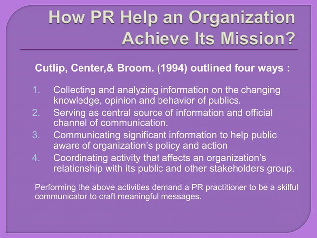 Chapter 4 PUBLIC RELATION | PPT | Business Administration | Business