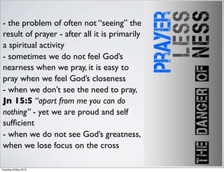 Donald Whitney, Spiritual Disciplines:Chapter 4 prayer a | PDF ...