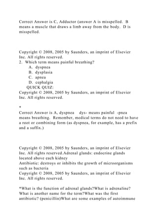 Chapter 4PrefixesCopyright © 2008, 2005 by Saunders,.docx