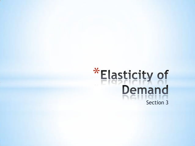 Economics: Chapter 4 | PPTX