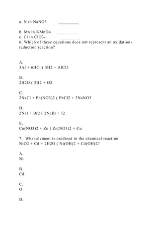 Chapter 4 Problems1. Which of these compounds is a strong elec.docx
