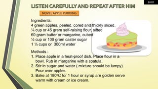 Chapter 4 procedure text | PPT