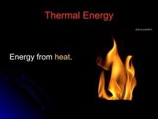 Chapter 4 - Energy | PPT