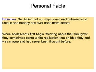 Chapter 4 psychology_vocab | PPT