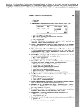 Chapter 4 questions | PDF