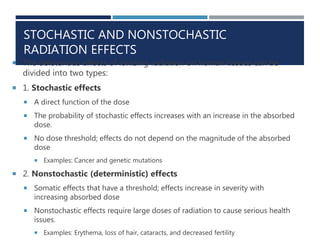 Chapter 4: Radiation Biology | PPTX