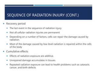 Chapter 4: Radiation Biology | PPTX