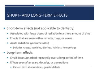 Chapter 4: Radiation Biology | PPTX