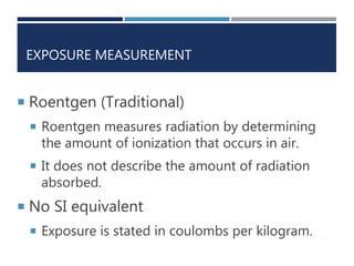 Chapter 4: Radiation Biology | PPTX