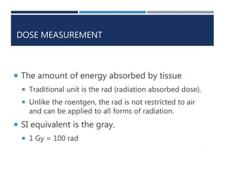 Chapter 4: Radiation Biology | PPTX