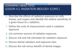 Chapter 4: Radiation Biology | PPTX