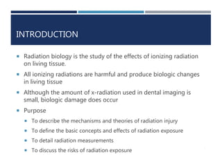 Chapter 4: Radiation Biology | PPTX