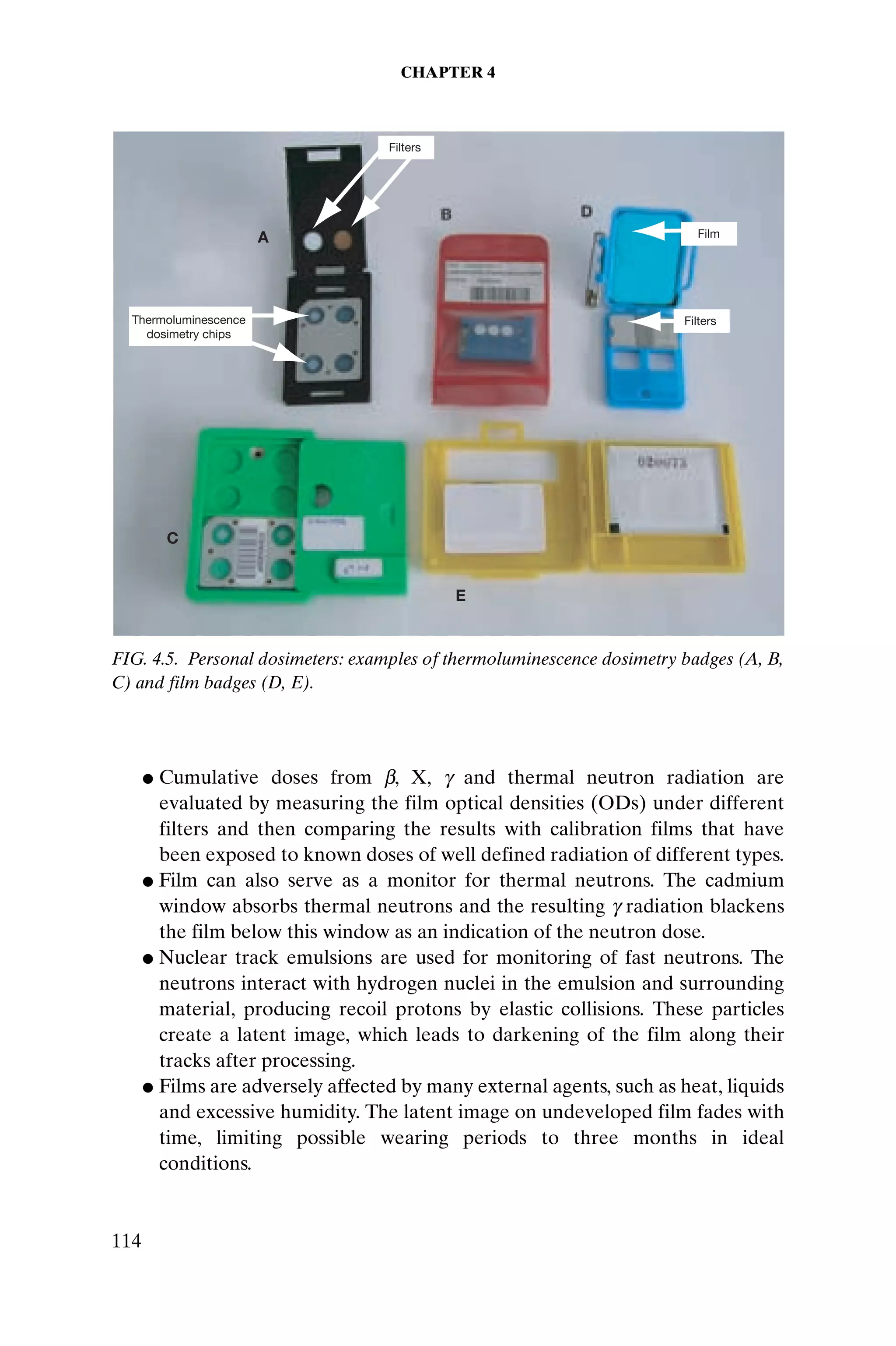 Chapter4 radiation monitoring instruments | PDF