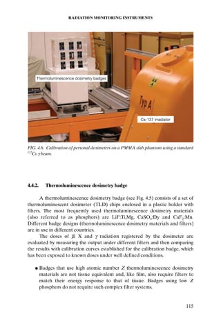 Chapter4 radiation monitoring instruments | PDF