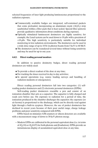 Chapter4 radiation monitoring instruments | PDF
