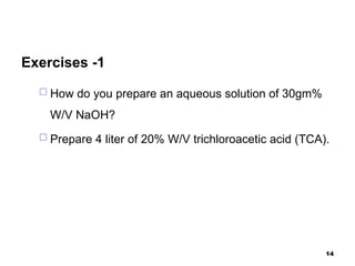 Introduction to medical chapter 4 reagents | PPT