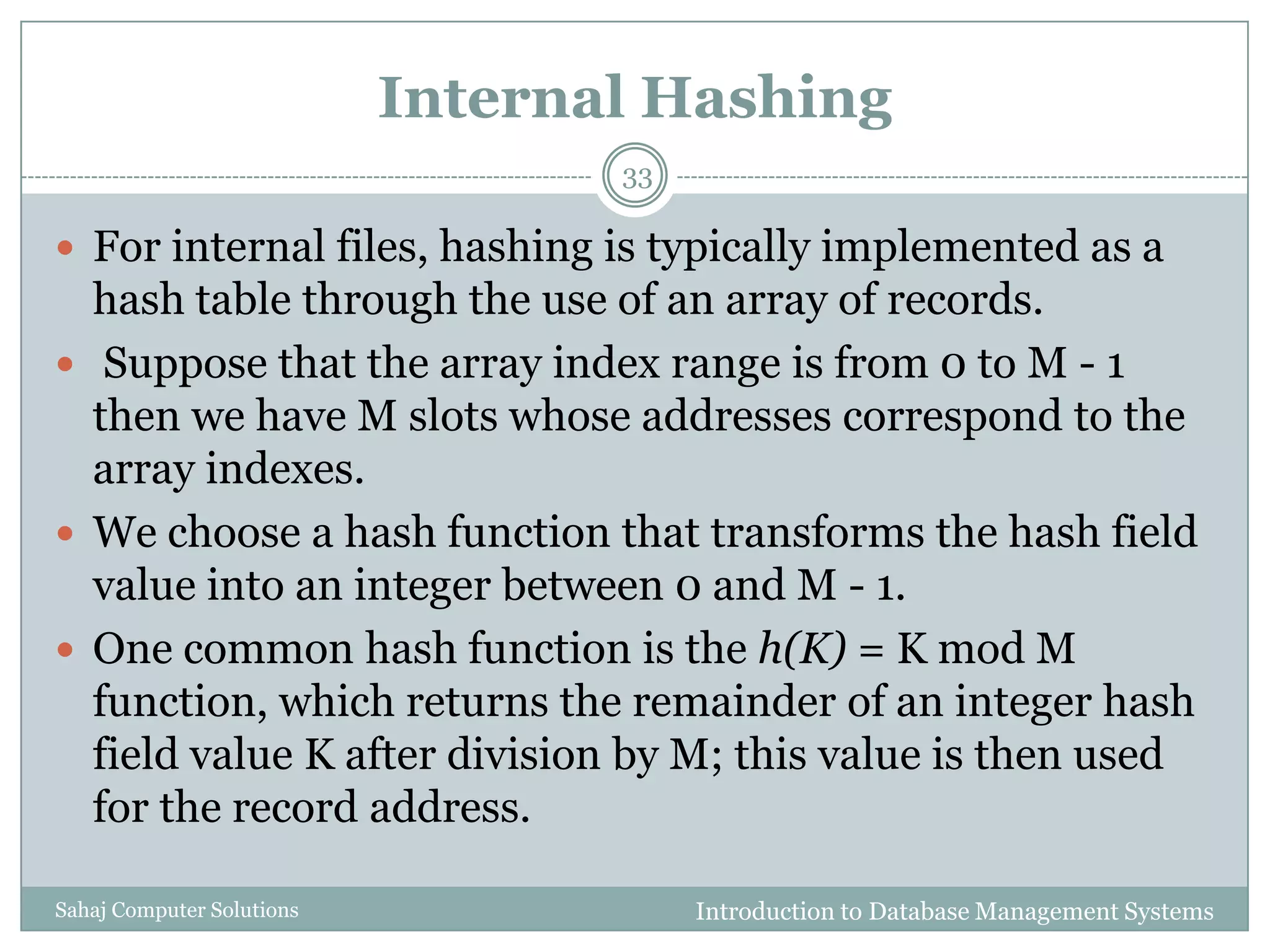 Chapter 4 record storage and primary file organization | PPTX