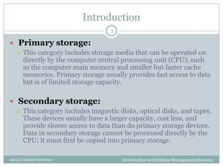 Chapter 4 record storage and primary file organization | PPTX