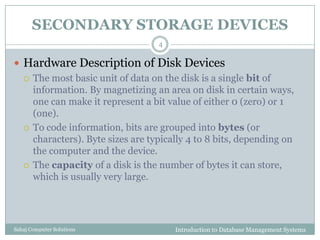 Chapter 4 record storage and primary file organization | PPTX