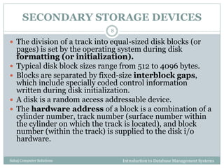 Chapter 4 record storage and primary file organization | PPTX