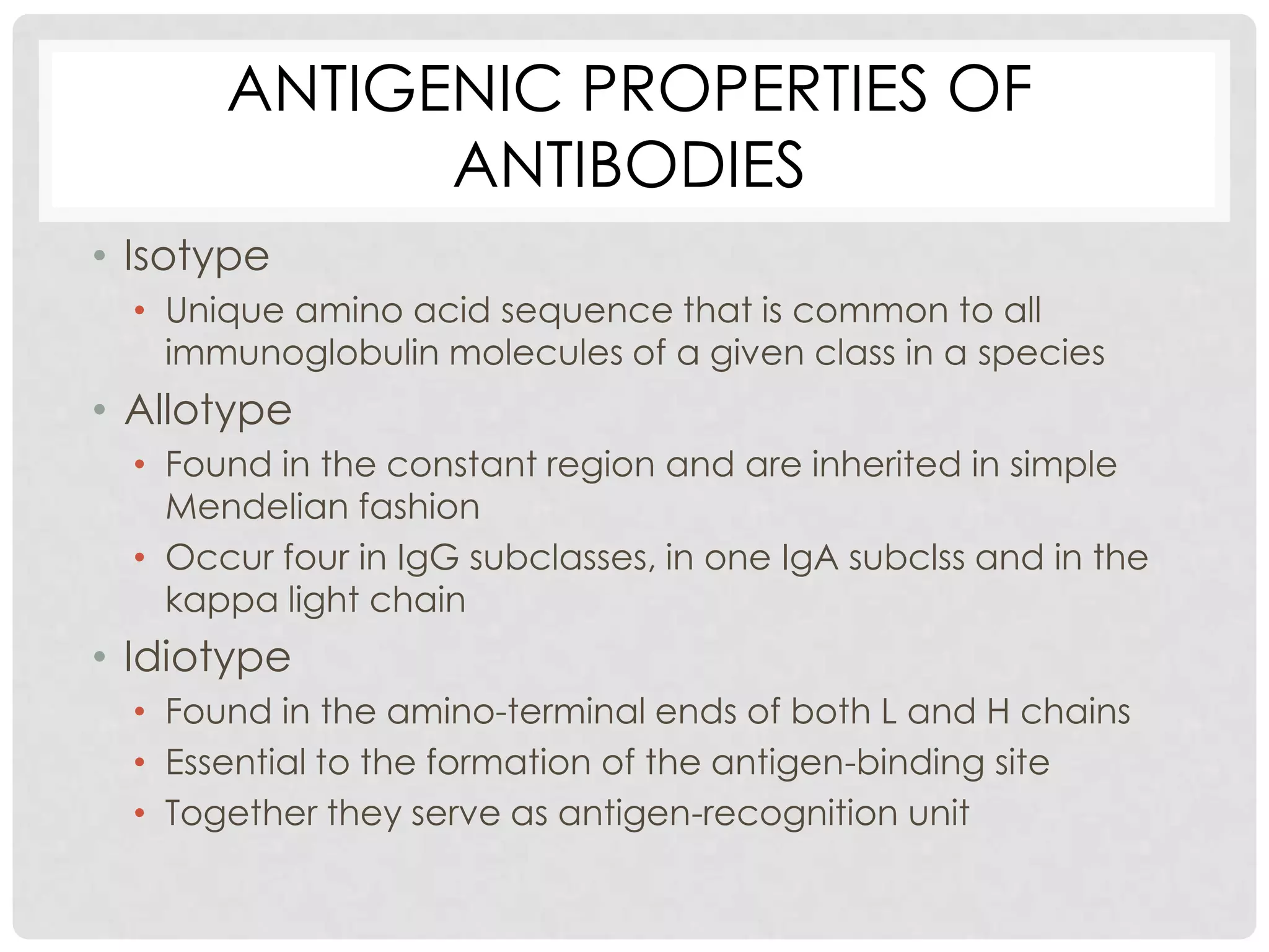 Antibody Structure and Function | PPTX