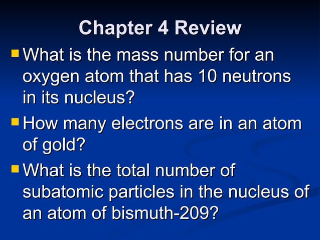 Chapter 4 review | PPT