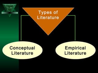 Chapter 4 (review of literature) | PPT