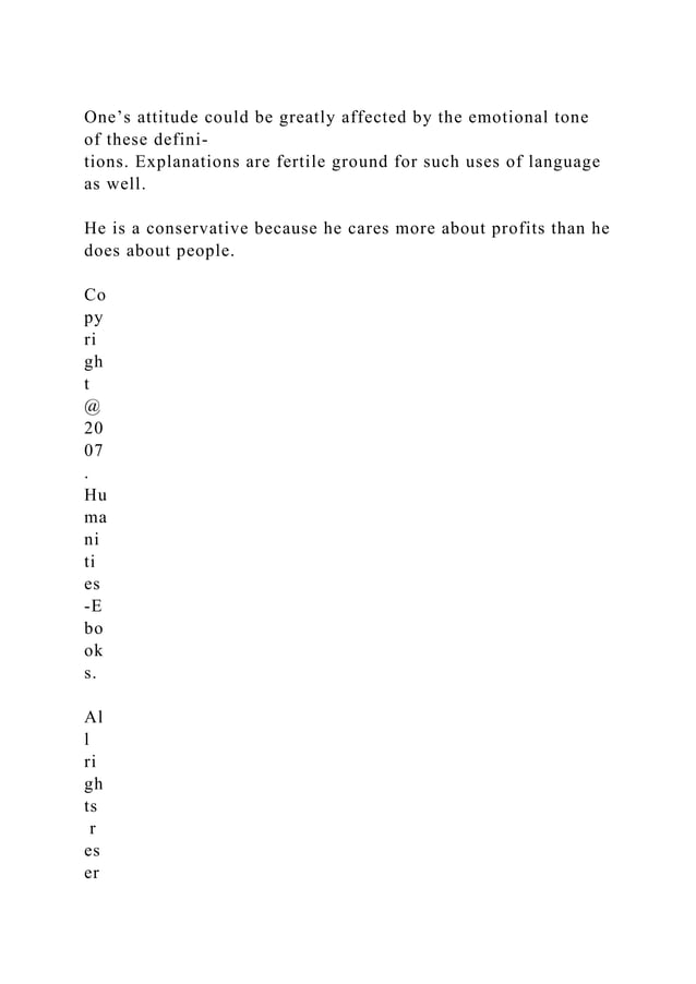 Chapter 4 Rhetorical Devices and Informal FallaciesNot su.docx