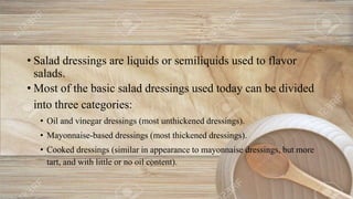 Chapter 4 Salads and salad Dressing.pptx