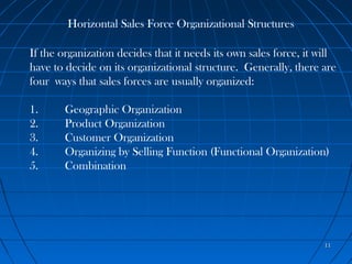 Chapter 4, sales organization | PPT