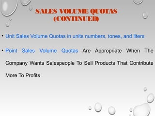 Chapter 4 Management of Sales Territories and Quotas | PPT