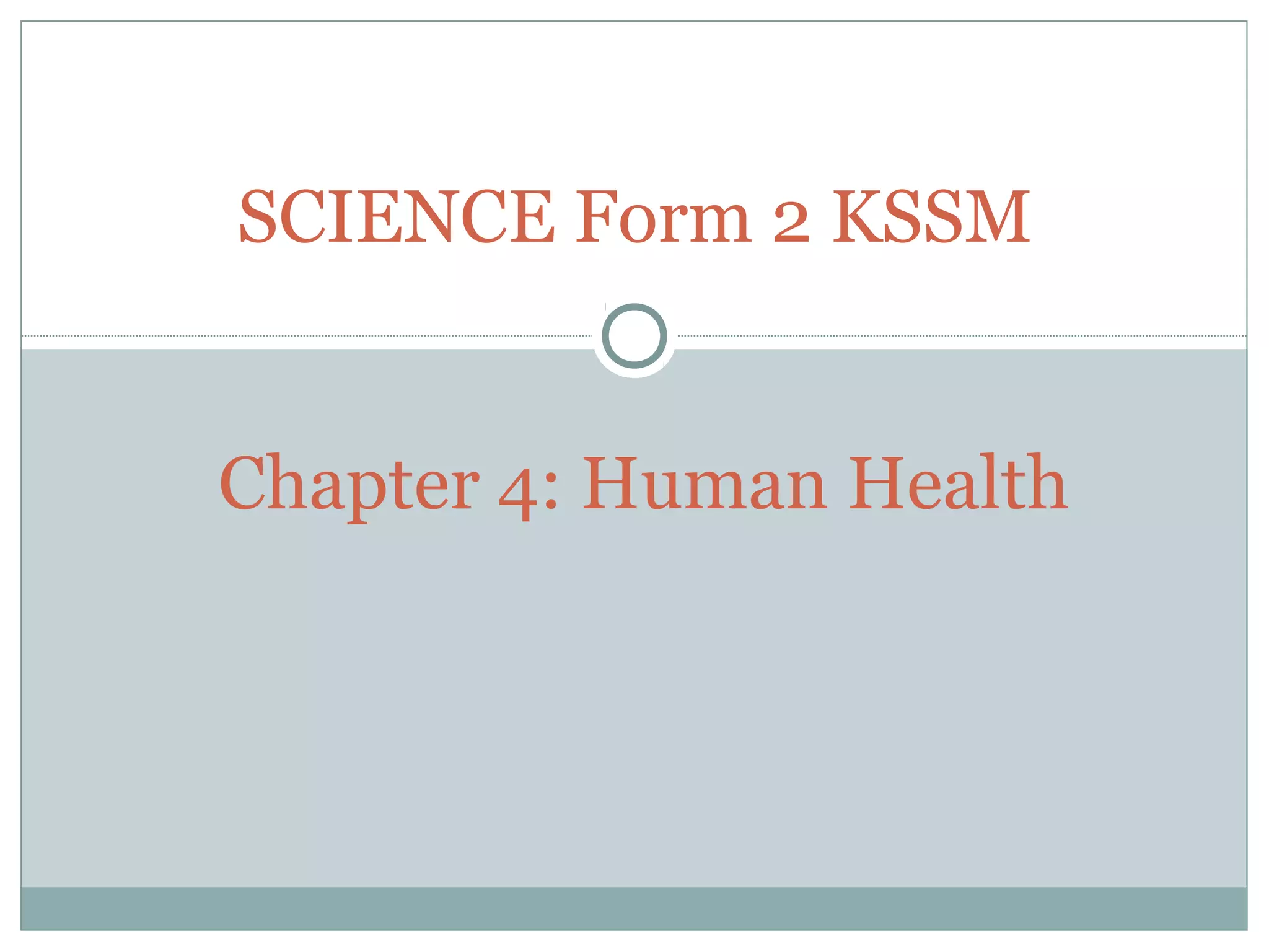 Chapter 4 science FORM 2 KSSM | PPT