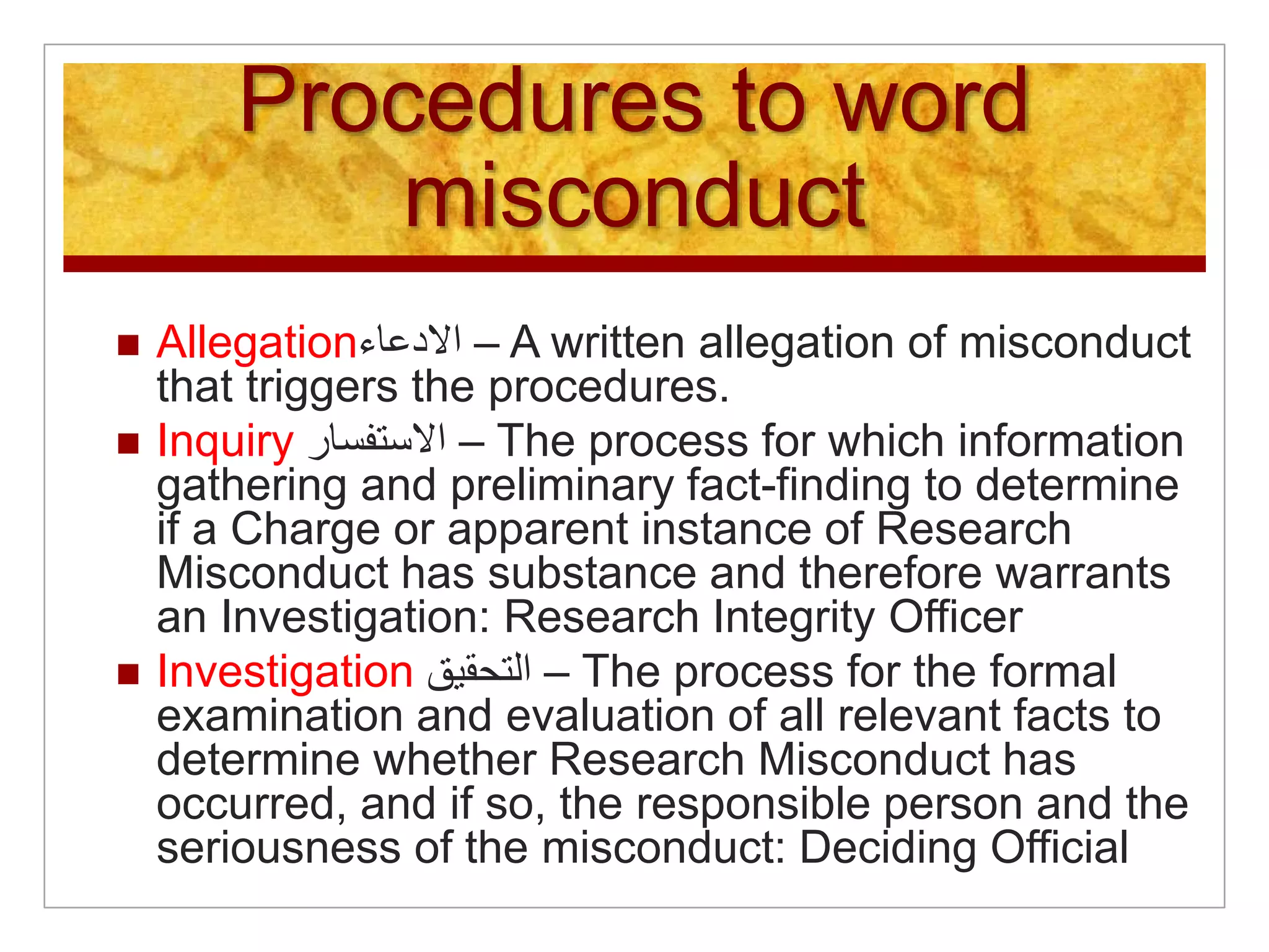 chapter 4 scientific misconduct and research ethics .pptx