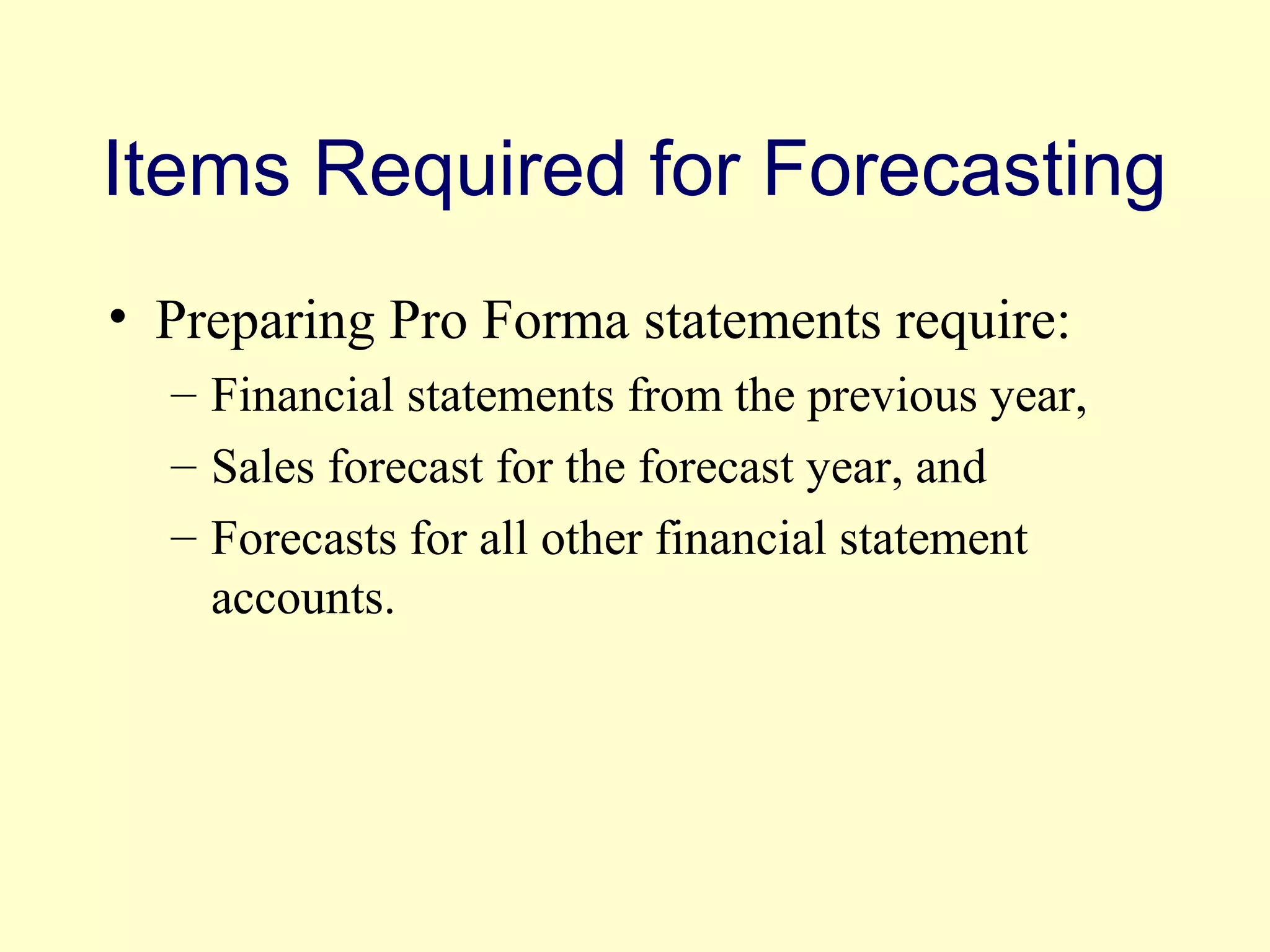 Financial Planning and Forecasting | PPT