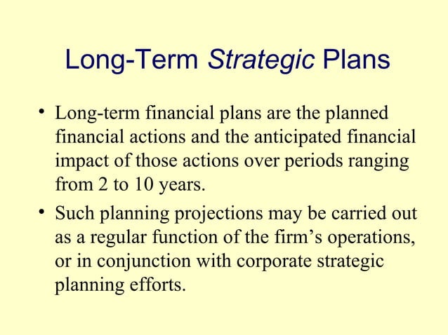 Financial Planning and Forecasting | PPT