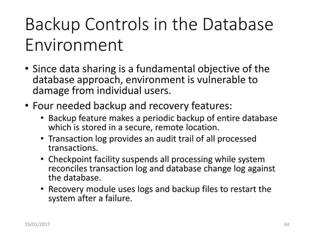 Chapter 4 security part ii auditing database systems | PPTX | Databases | Computer Software and ...