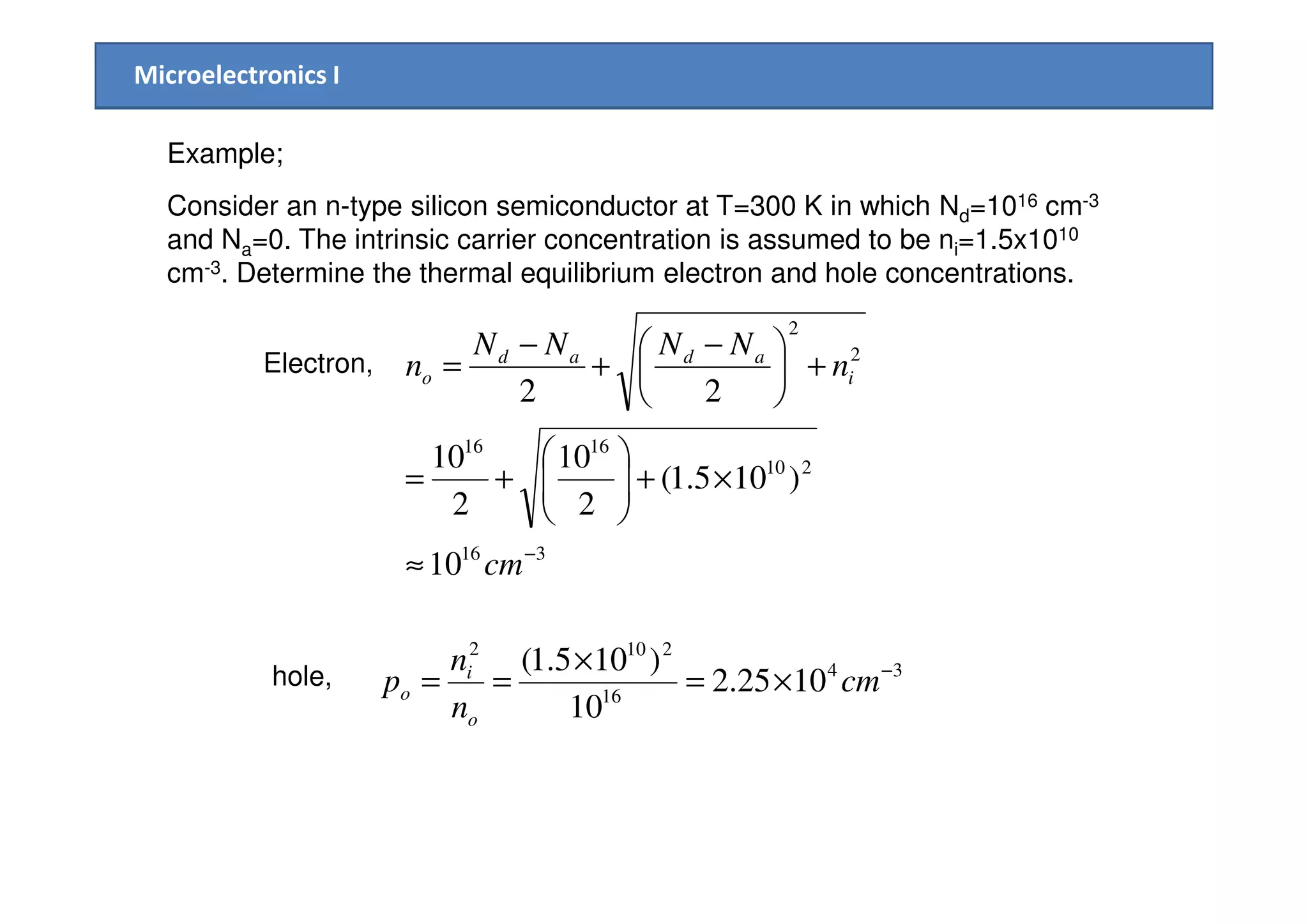 Chapter4 semiconductor in equilibrium | PDF