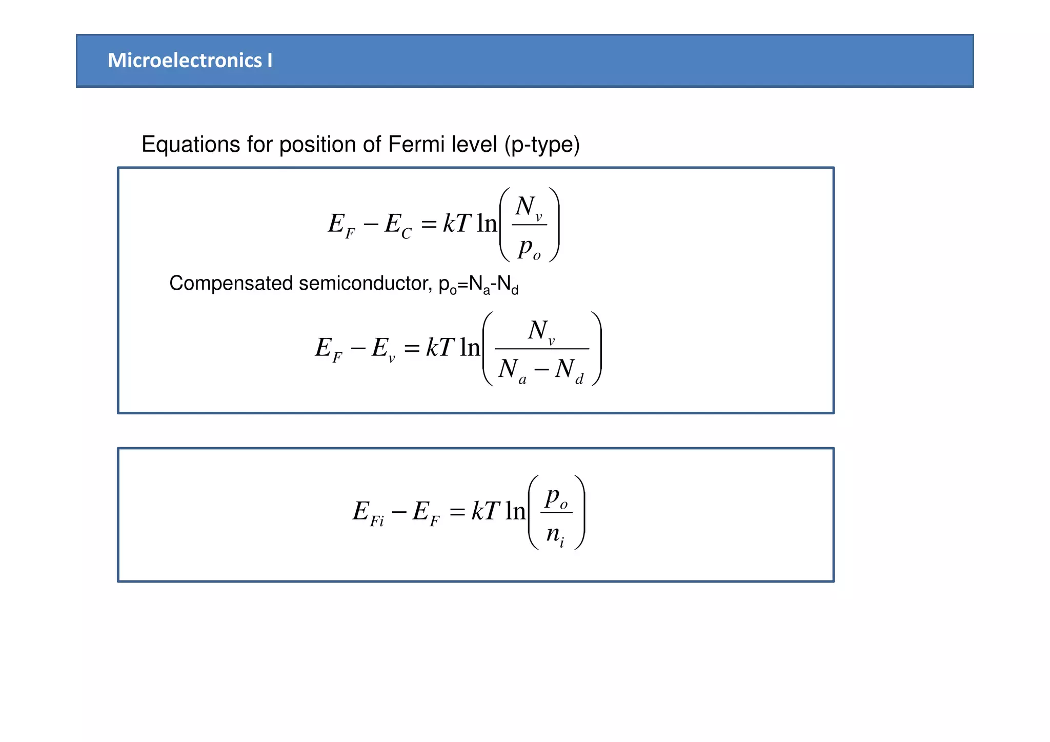 Chapter4 semiconductor in equilibrium | PDF