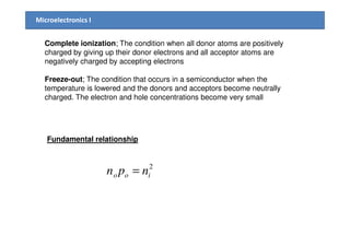 Chapter4 semiconductor in equilibrium | PDF