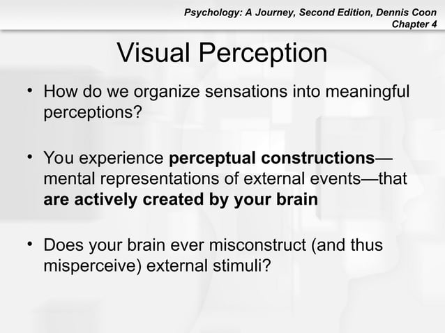 Chapter4_Sensation_and_Perception.ppt in psycholology | PPT