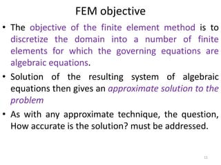Chapter 4 Shape function.finite element analysis , shape function derivation | PDF