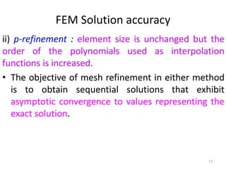 Chapter 4 Shape function.finite element analysis , shape function derivation | PDF