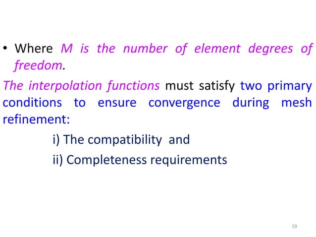 Chapter 4 Shape Functionfinite Element Analysis Shape Function 4226