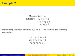 Chapter 4 Simplex Method ppt | PDF