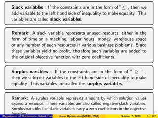 Chapter 4 Simplex Method ppt | PDF