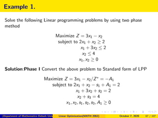 Chapter 4 Simplex Method ppt | PDF