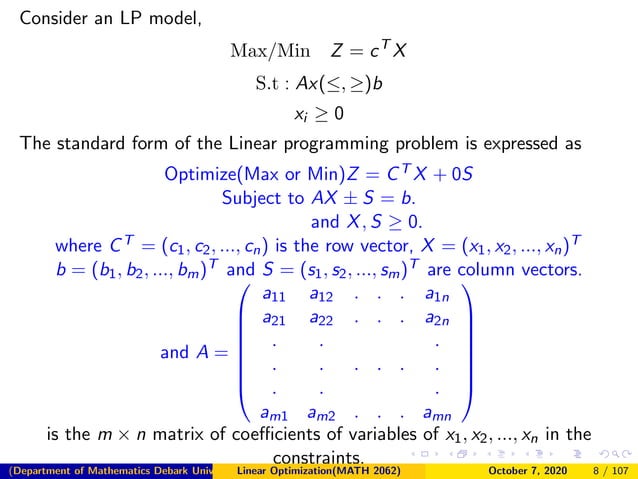 Chapter 4 Simplex Method ppt | PDF | Programming Languages | Computing