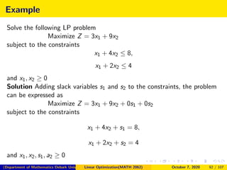 Chapter 4 Simplex Method ppt | PDF