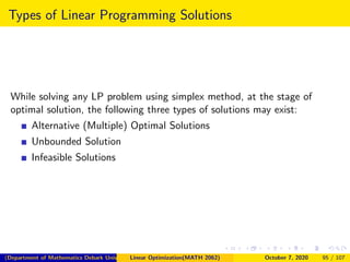 Chapter 4 Simplex Method ppt | PDF