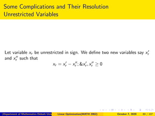 Chapter 4 Simplex Method ppt | PPT